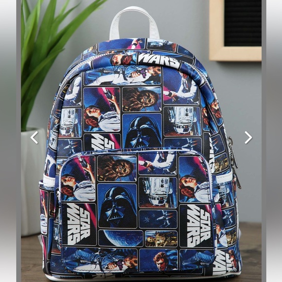 Star Wars | Bags | Nwt Cakeworthy Star Wars Comic Strip Backpack | Poshmark